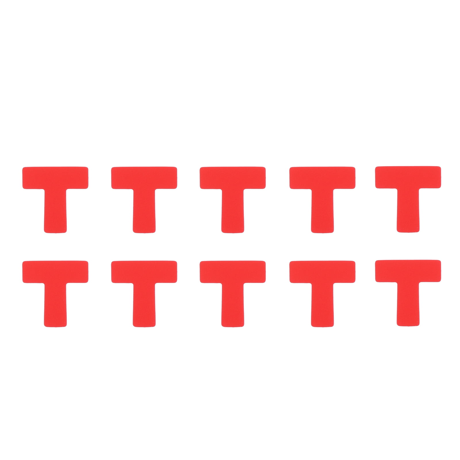 100Pcs Positioning Stickers Self-adhesive Warning Sign Sticker Decal ...