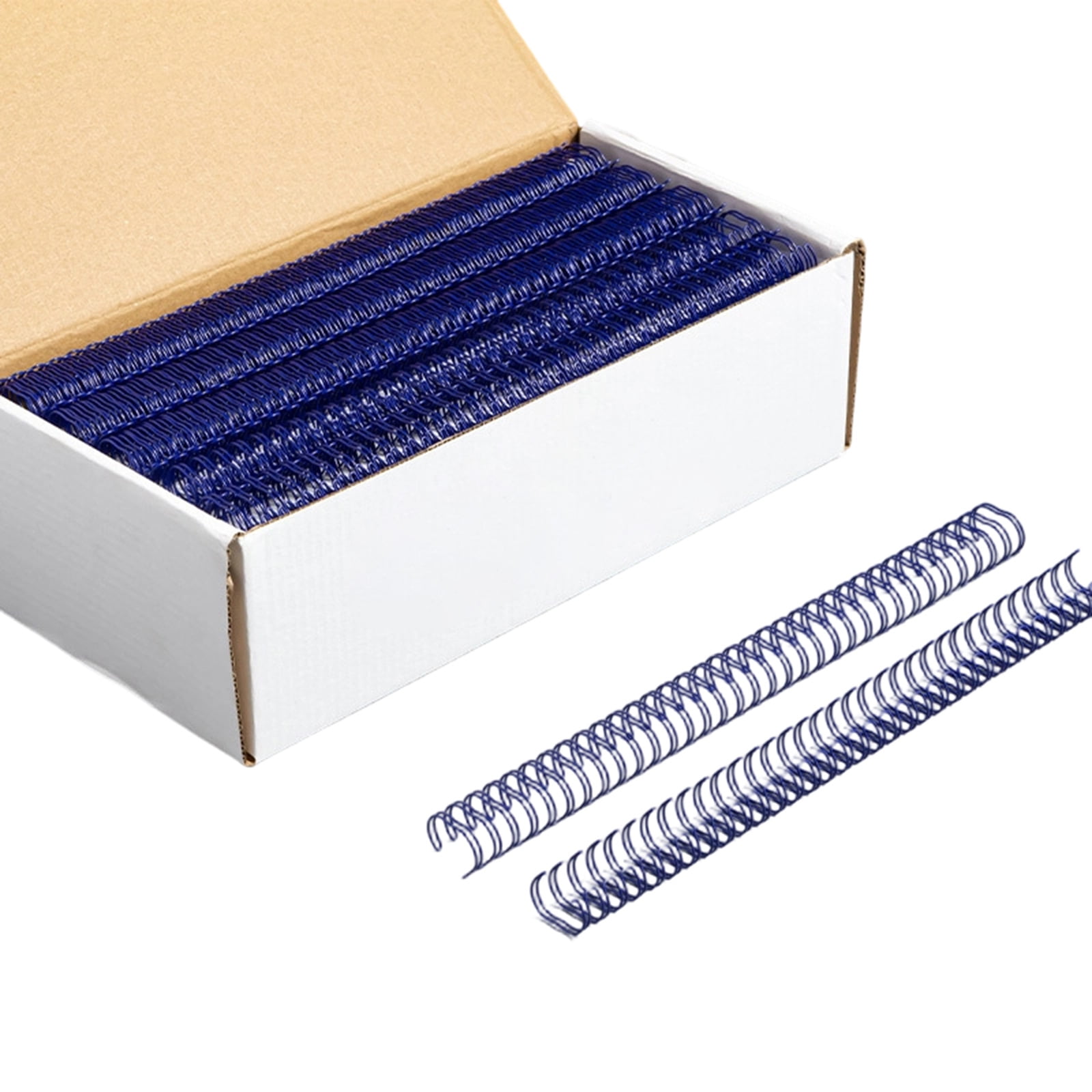 100Pcs Professional Binding Rings Adjustable Iron Metal Binding Coils ...