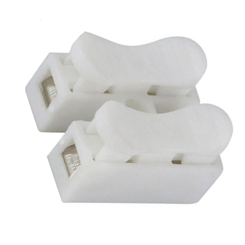 100Pcs Push Quick Wire Cable Connectors Spring Wire Connectors Wiring ...