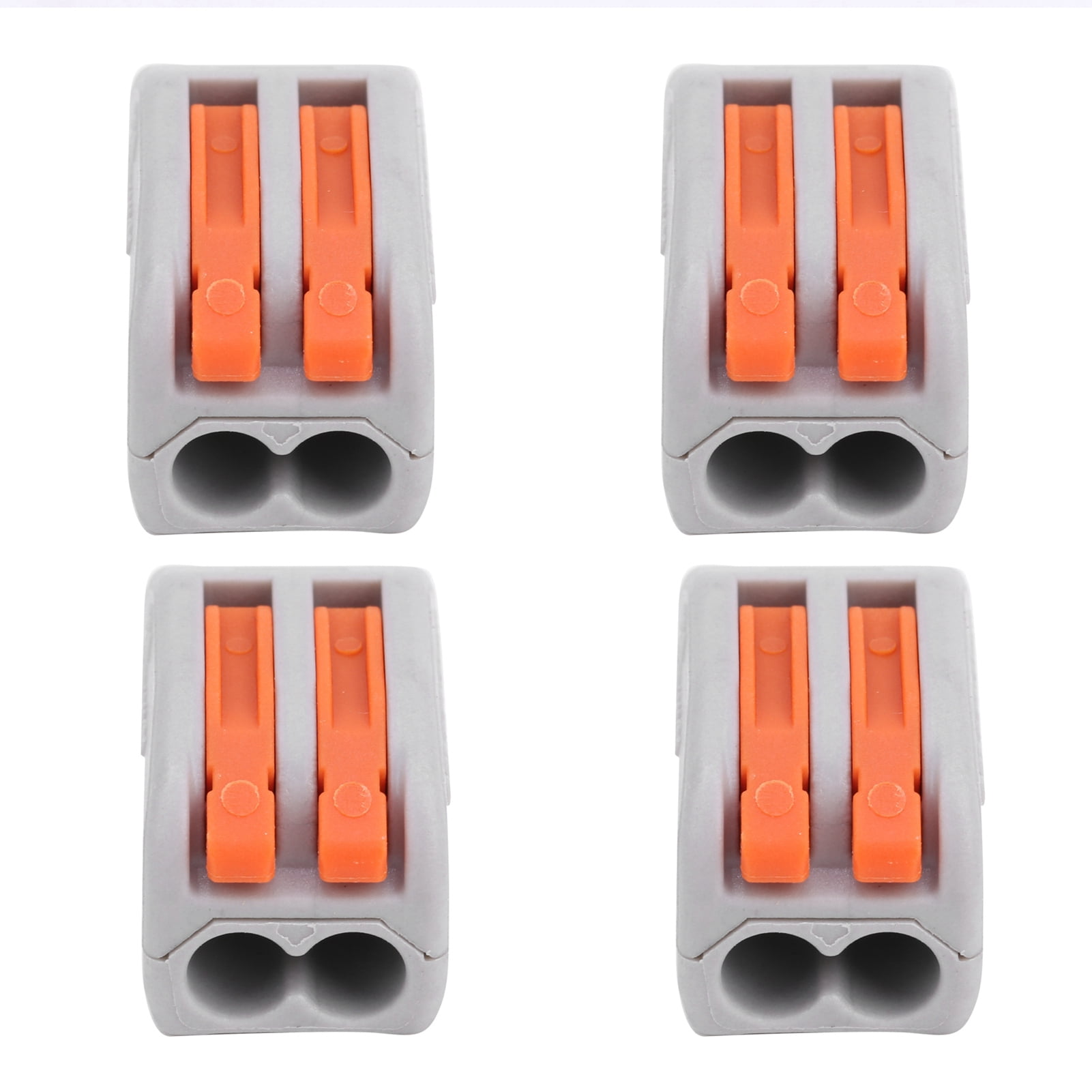 100Pcs Push Wire Wiring Connector Quick Connect Line Terminal Blocks ...
