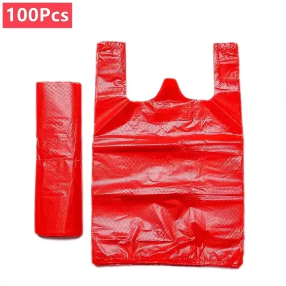 Red Trash Bags