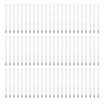 100Pcs Replaceable Ballpoint Pen Refills, Retractable Ballpoint Pen ...