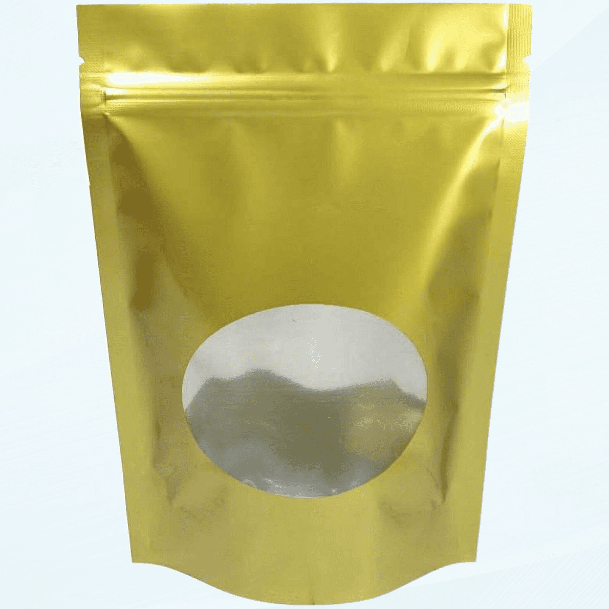 100Pcs Resealable Mylar Bags Aluminum Foil Stand Up Ziplock Bags with ...