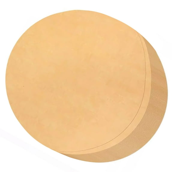 100Pcs Round Parchments Paper Disposables Cake Liners Nonstick Pastries ...