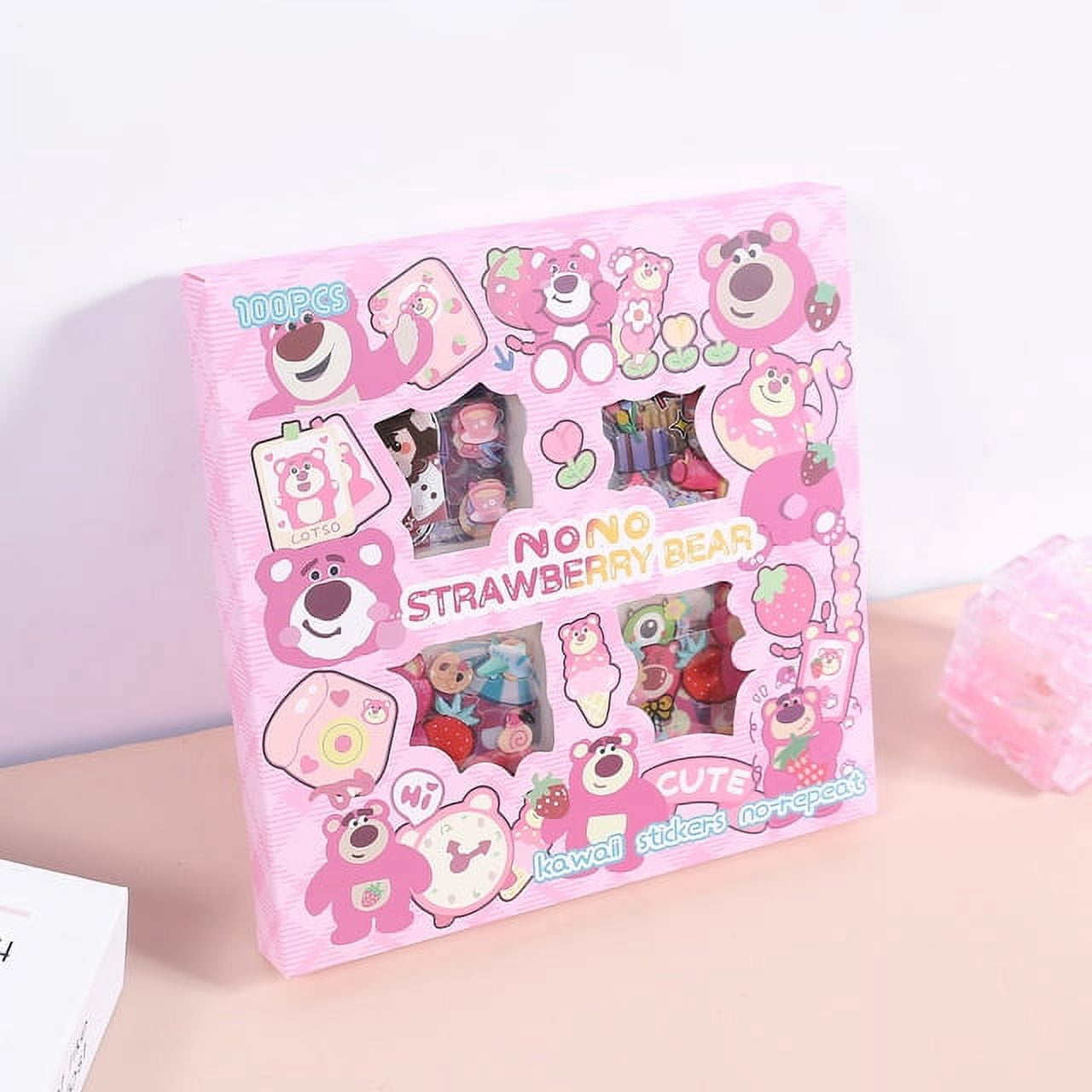 100Pcs Sanrio Kuromi Melody Cinnamoroll PET Transparent Waterproof ...