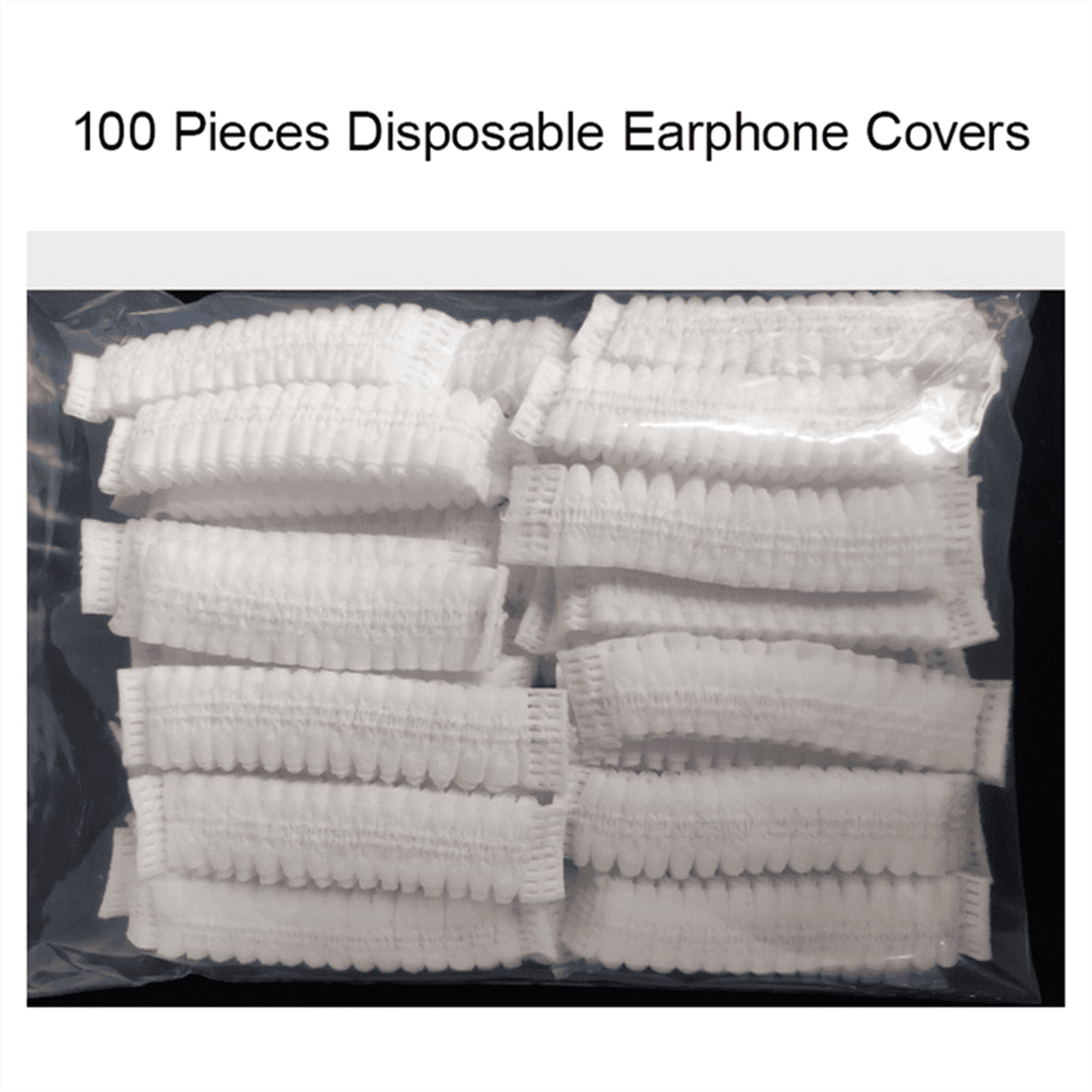 100Pcs/Set Gaming Cafe Disposable Headset Cover Non-Woven Headband ...