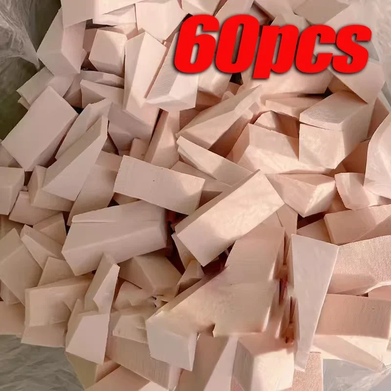 100Pcs/Set Triangle Dry Wet Use Makeup Sponge Face Foundation Concealer ...