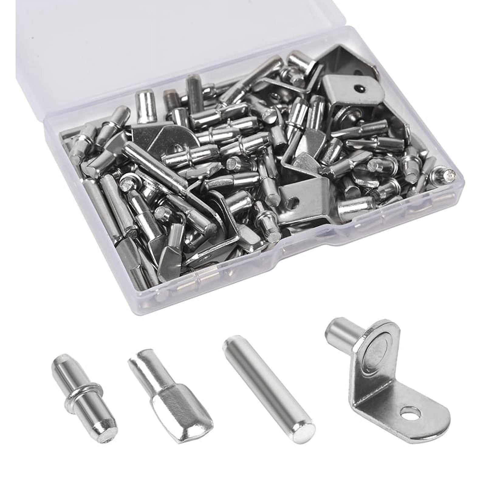 100Pcs Shelf Pegs for Shelves, 5mm and 6mm Metal Shelf Supports ...