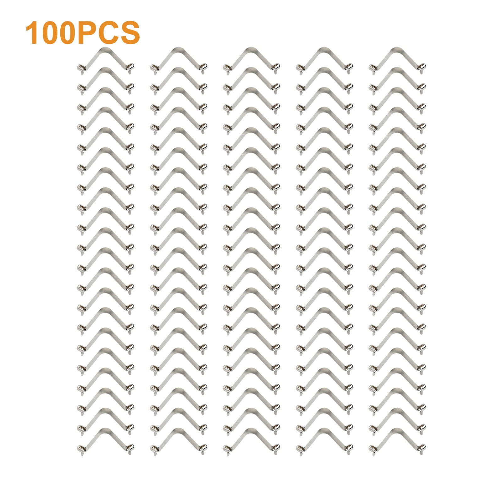 100Pcs Spring Clip Locking Tube Pin Push Clip for Tent Pole for Kayak ...