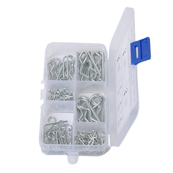 100Pcs Spring Cotter Pins Fastener Retaining Pins Tractors Cotter Pins ...