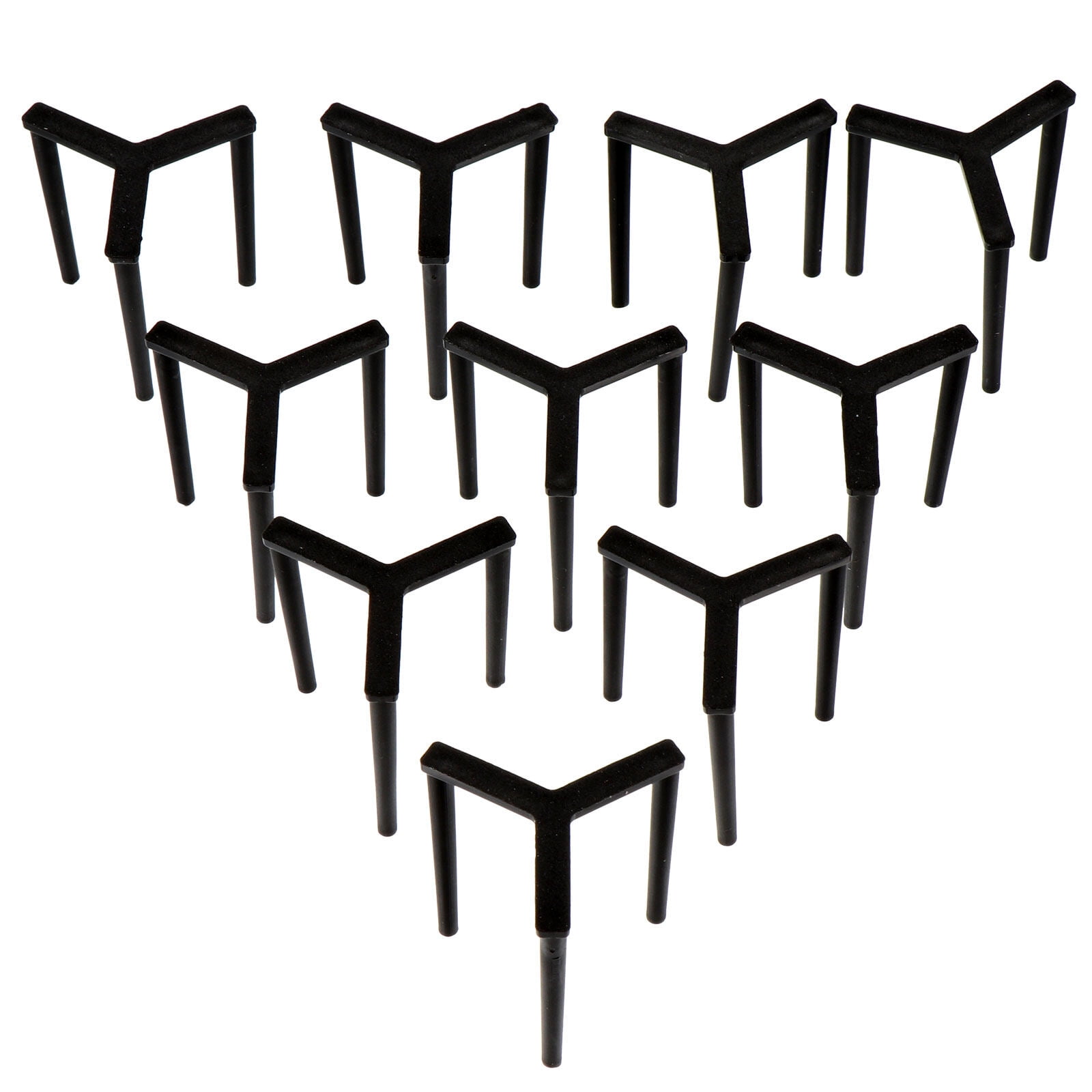 ibasenice Black Plastic Pizza Stand for Kitchen Use Support Frame 100 ...