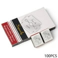 100Pcs Steel Replacement Blades for Pedicure Machine, Hard Skin Remover ...