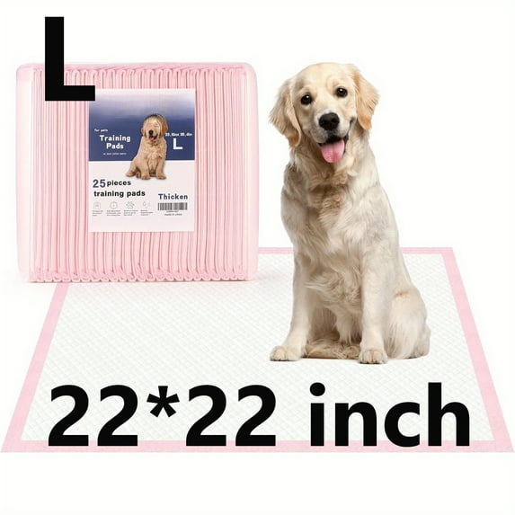 100Pcs Super Absorbent Disposable Pet Urine Pads for Large Breeds Potty ...