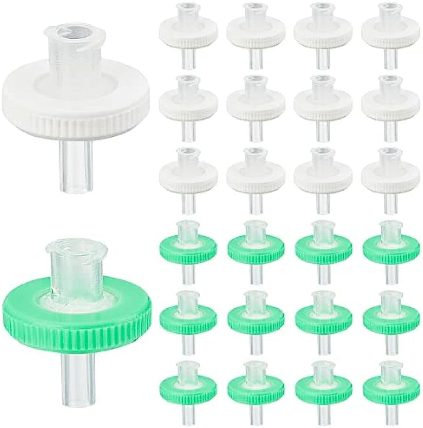 100Pcs Syringe Filter 0.22um0.45um Pore Size Nylon Disposable ...