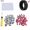 100Pcs Tire Repair Screws Kit, Carbon Steel Rubber Coated -For Cars ...