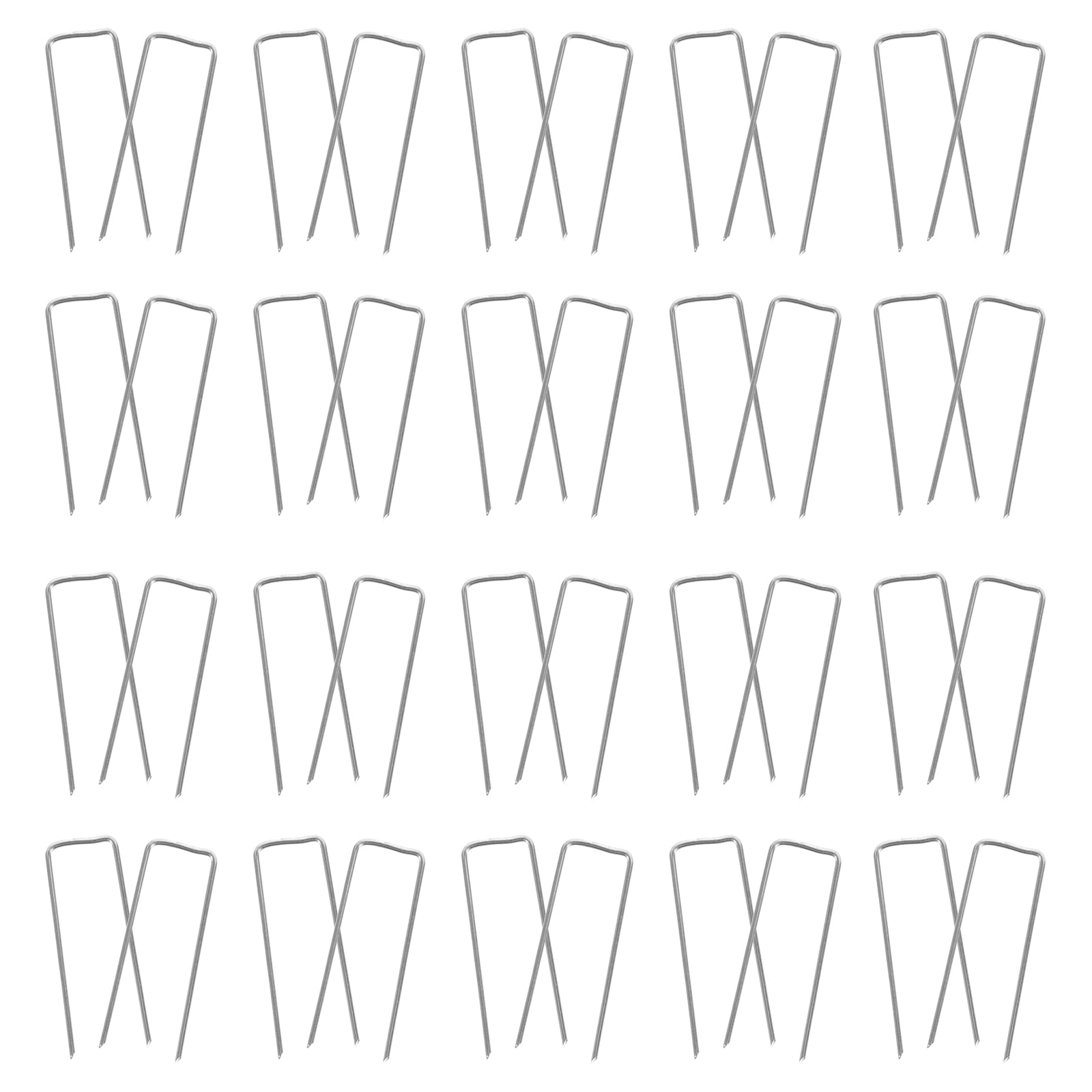 100Pcs U-Shape Greening Pins Plant Wreath Fixing Pins Simple Gardening ...