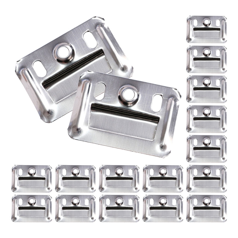 100Pcs Wall Panel Clamps Furniture Clamps Integrated Wall Panel Fixing ...