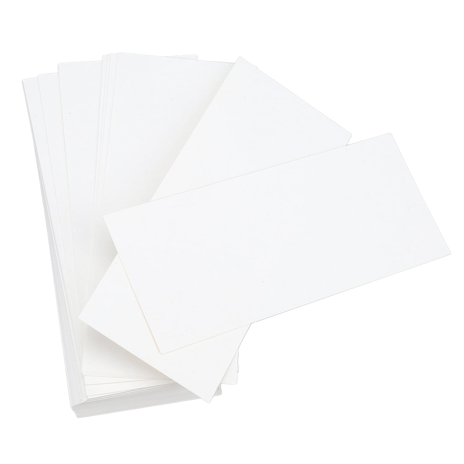 100Pcs White Cardboard Multi Purpose Thick Lightweight DIY Cardboard ...