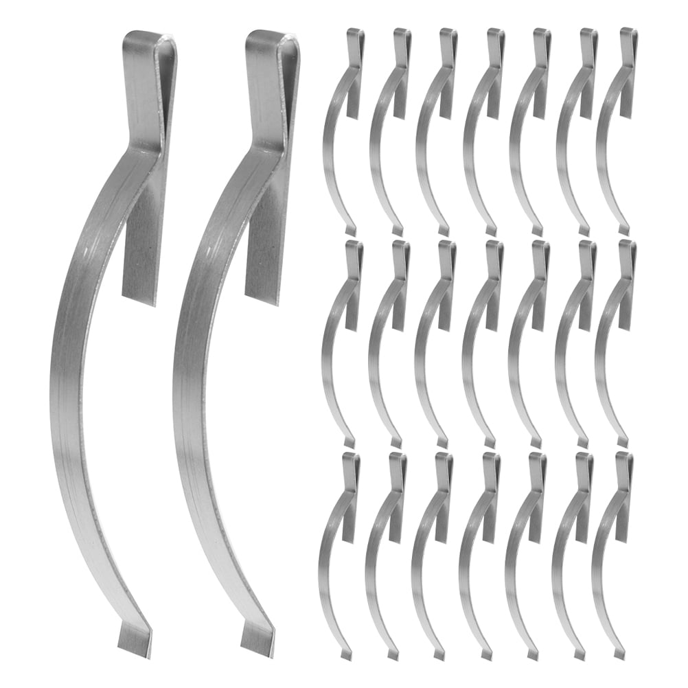100Pcs Window Screen Clips Stainless Steel Spring Tension Clips for ...