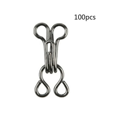 Sewing Hooks and Eye, 12pack Polyester Covered Hooks and Eyes Closure ...