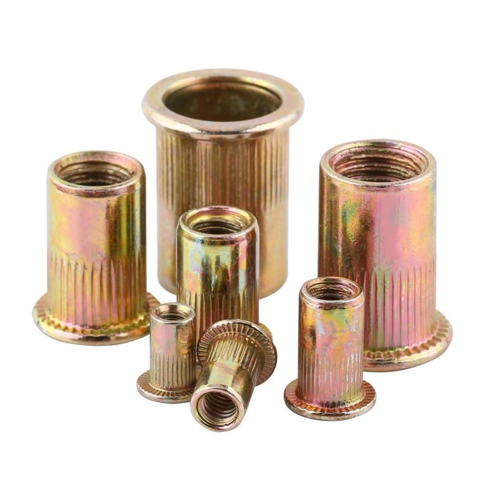 100Pcs/set M3 M4 M5 M6 M8 M10 M12 Rivet Nuts Tools Stainless Steel ...