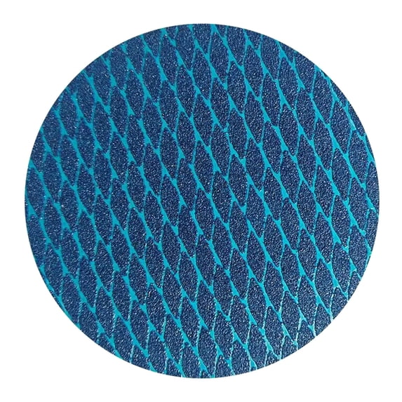 100Pieces 100/125mm Hook Sanding Paper Blue Suitable For Curved ...