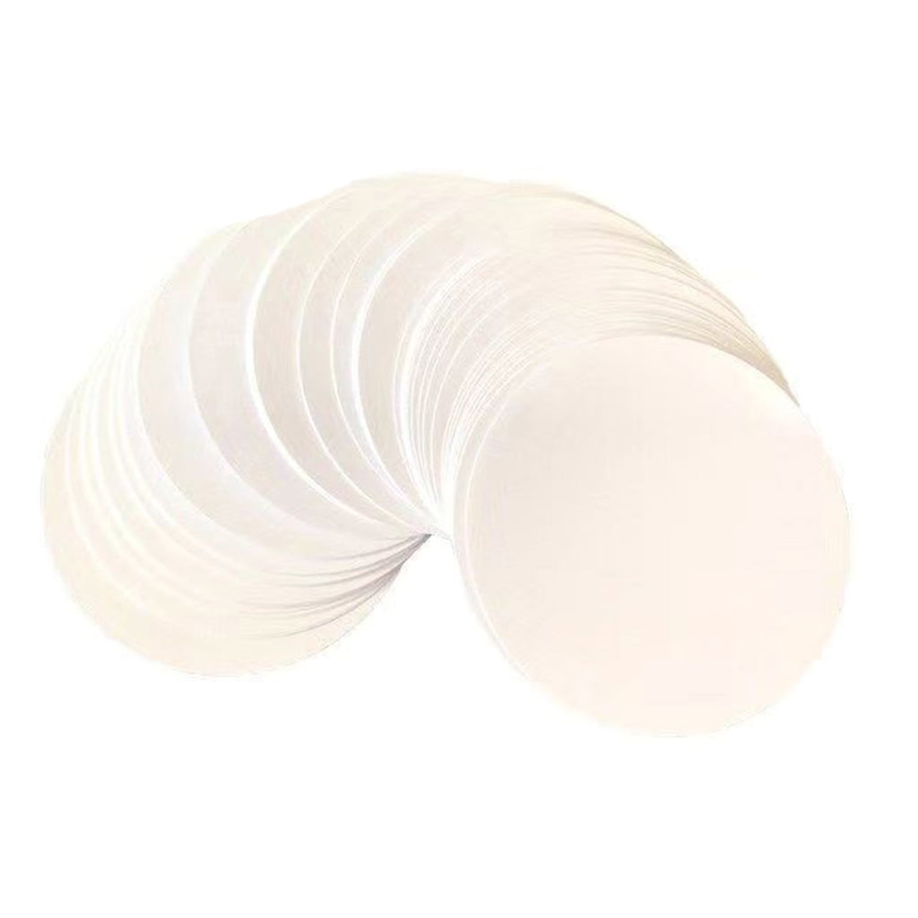 Pack Of 100 White Round Paper Discs White Circle Paper Button Maker ...