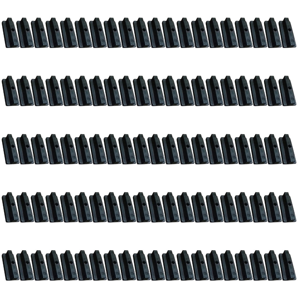 100Pieces Sturdy Plastic Fixing Clip for Indoor Composite Deck ...