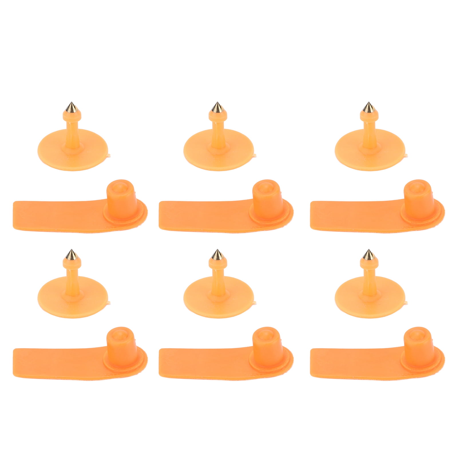 100Set Livestock Ear Tag Kit Plastic Farm Animal Ear Label Tag for ...