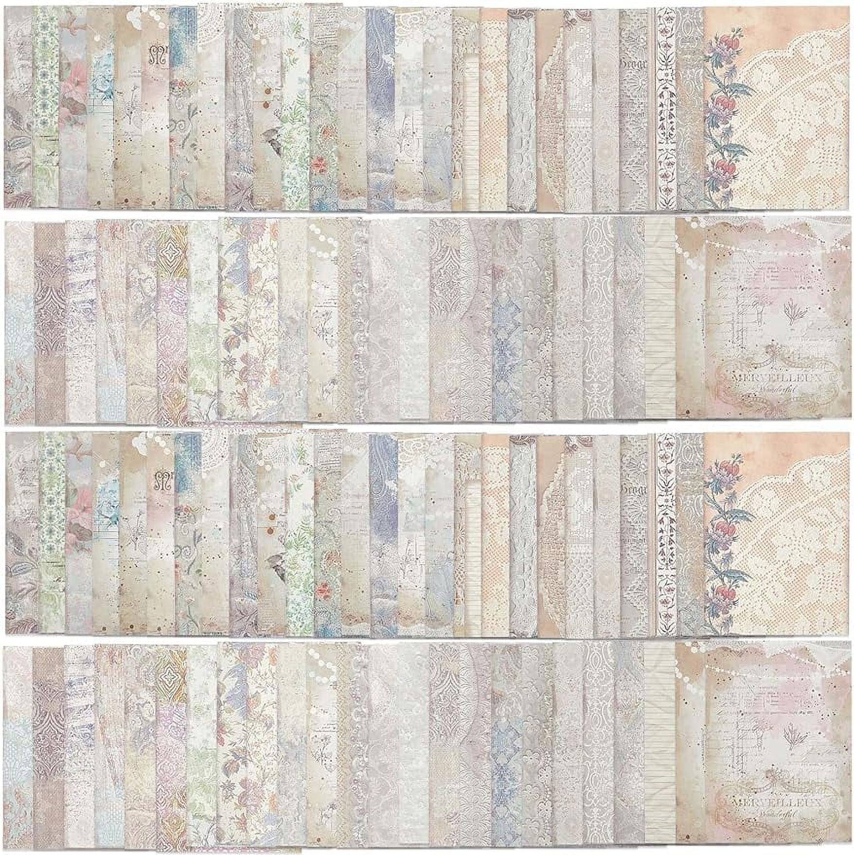 100Sheets Sea Animals Pattern Paper 14x10cm Ocean Theme Decorative ...