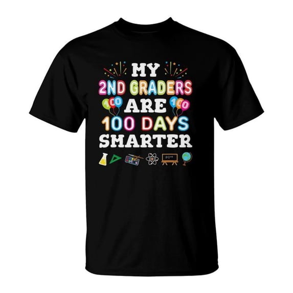 100Th Day Of School For 2Nd Grade Teacher TShirt - Walmart.com