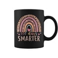 100Th Day Of School Teacher 100 Days Smarter Rainbow Student Coffee ...