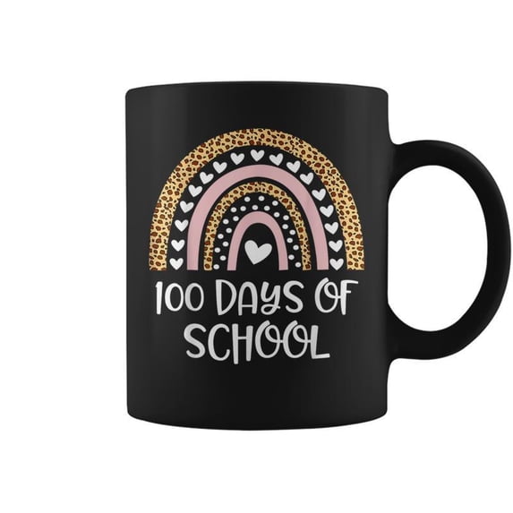 100Th Day Of School Teachers 100 Days Smarter Rainbow Women Coffee Mugs ...