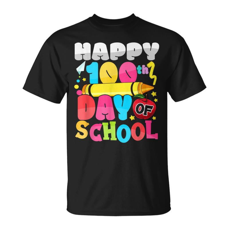 100Th Day Of School Teachers Boys Kids Child Happy 100 Days Tshirt ...