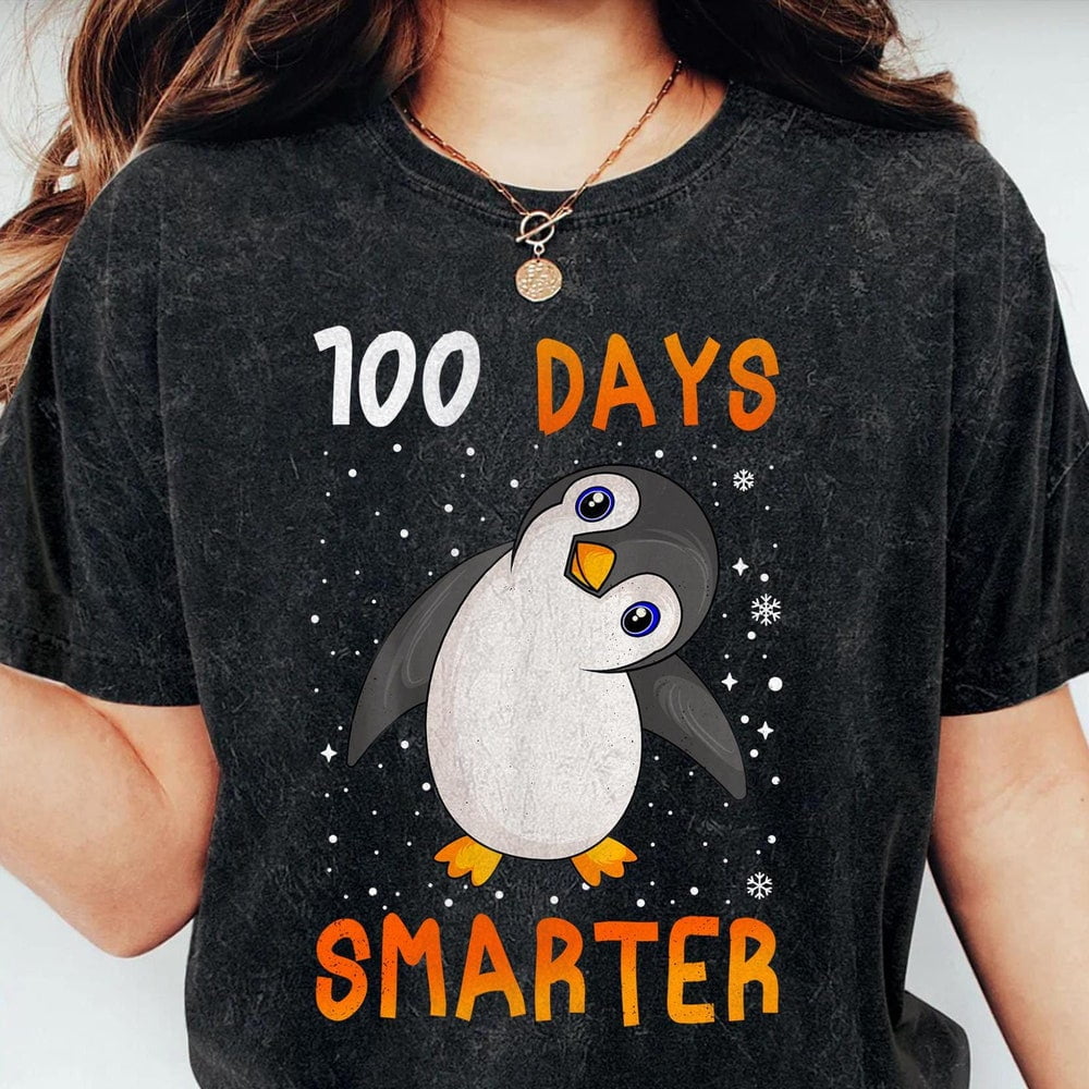 100Th Day Of School Shirt For Teachers, 100 Days Smarter Shirt, 100 ...