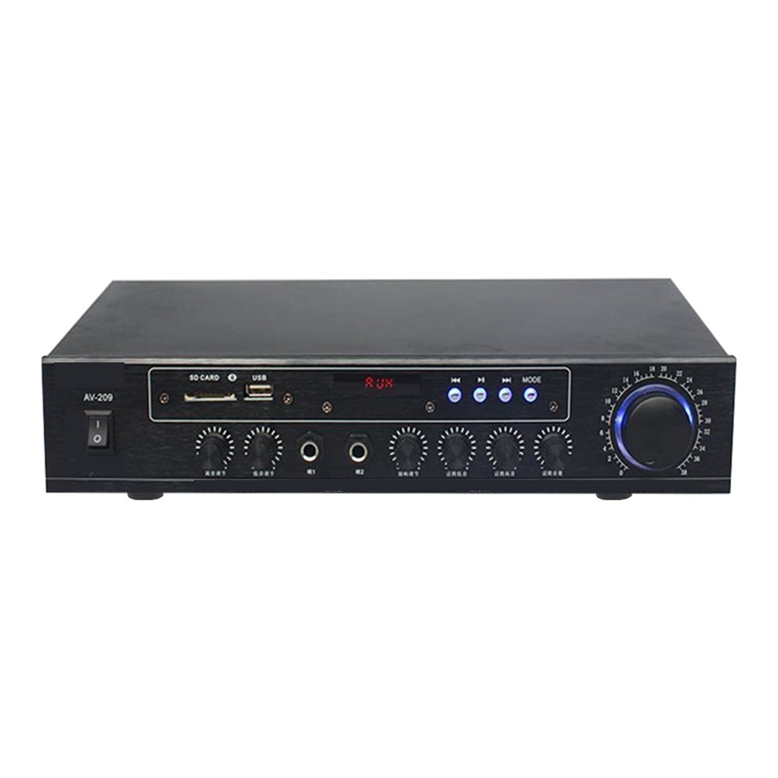 100W*2 Bluetooth Amplifier High Power HIFI Stereo Amplifier 8 Ohm Amp Dual Channel ,Easy ...