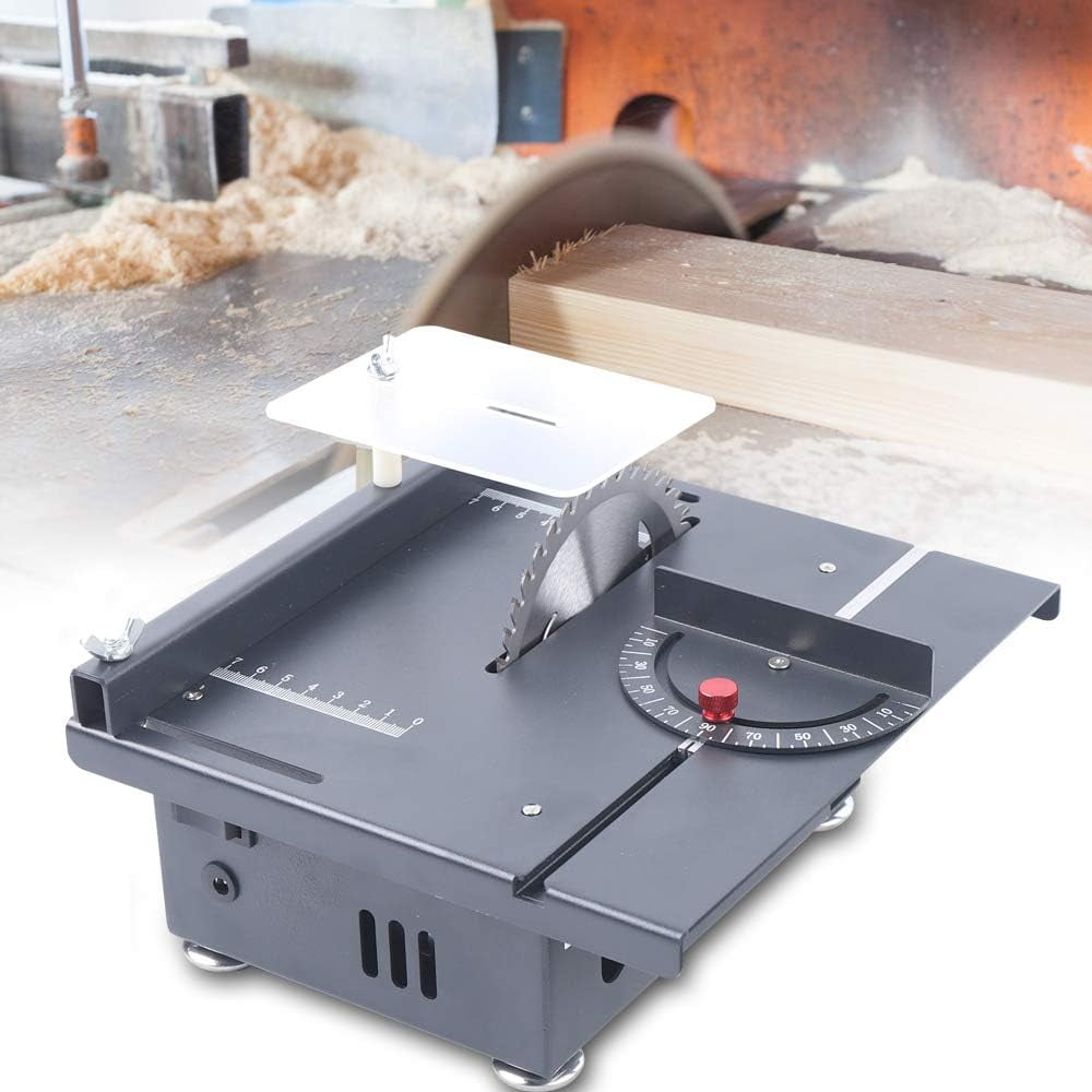 100W 24V Mini Table Saw, Electric Table Saw Woodworking DIY Cutting ...