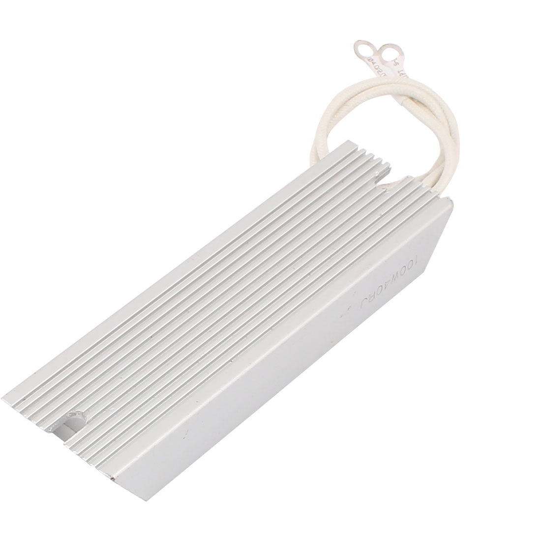 100W 40 Ohm Solder Lug Terminals Aluminium Housing Braking Resistor ...