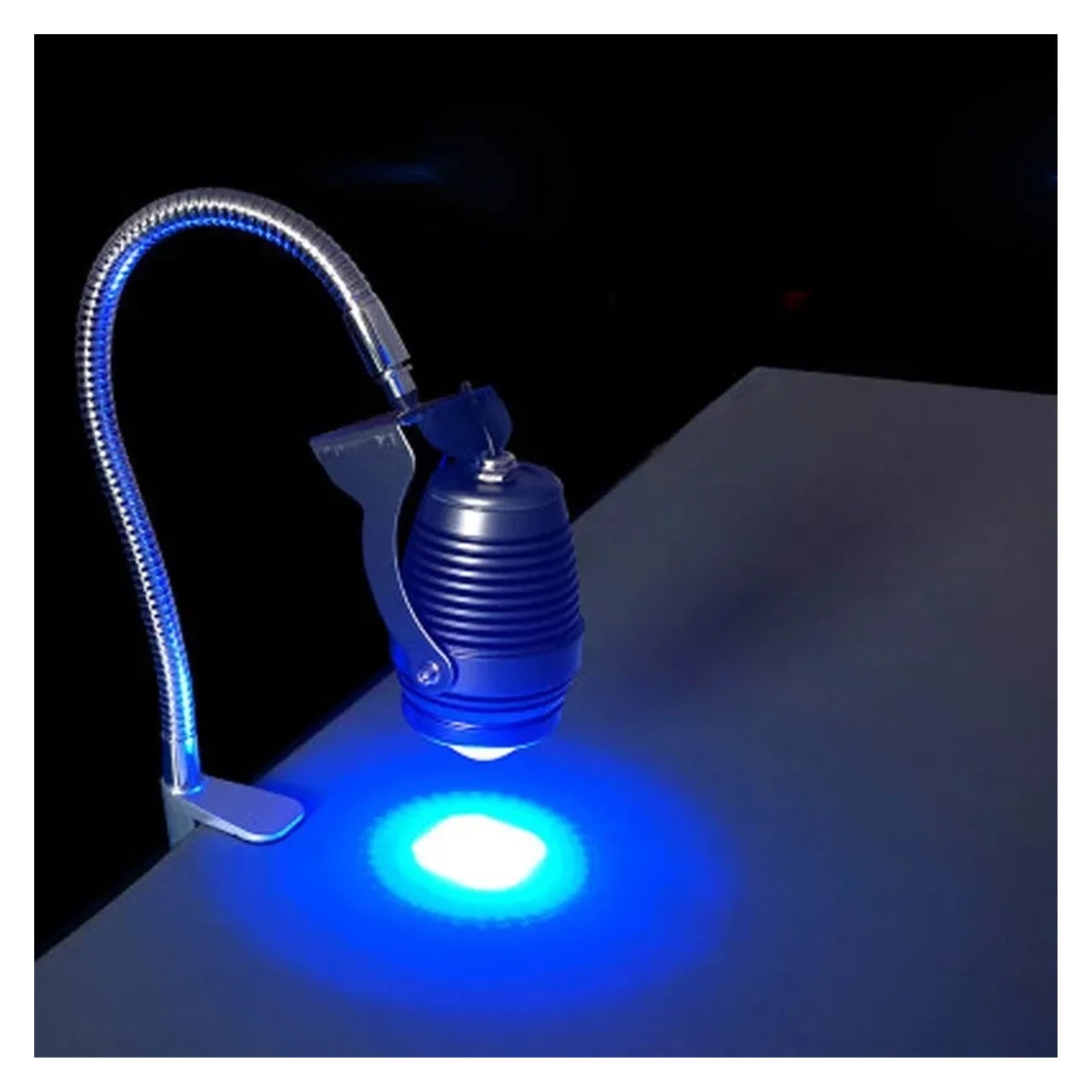 100W 405nm 365nm 395nm UV Curing Ultraviolet Lamp Point Spotlight 3D Printing Resin Solder Mask ...