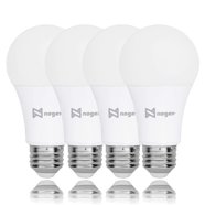 Motion Sensor LED Light Bulb 10W, A19 E26, Indoor/Outdoor, Dusk to Dawn ...