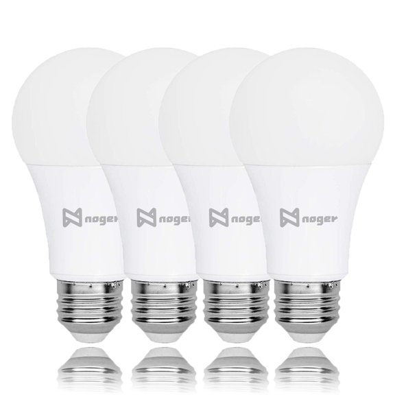 E Energetic Lighting A19 LED Light Bulbs, 100W Equivalent, 1600 Lumens ...