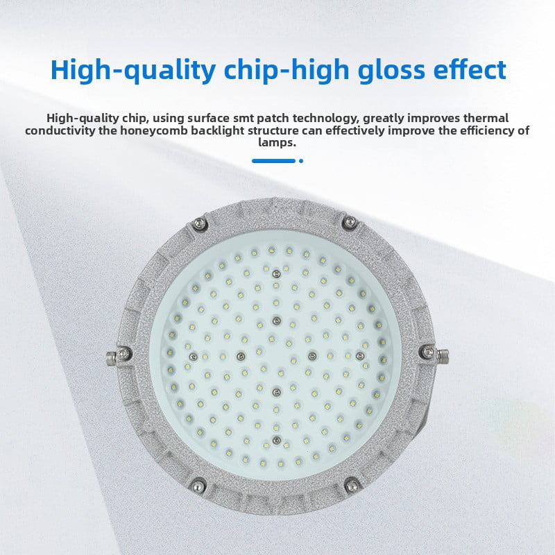 100W Explosion Proof LED Light - IP65 Waterproof Industrial Lighting ...
