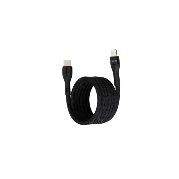 100W Fast Charging USB C Cable Magnetic Tip Car Charger Extender 2M ...