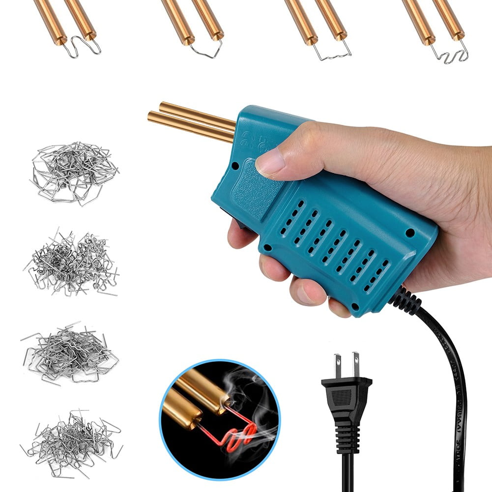 100W Hot Stapler Plastic Welding Machine with 200Pcs Welder Stapler ...