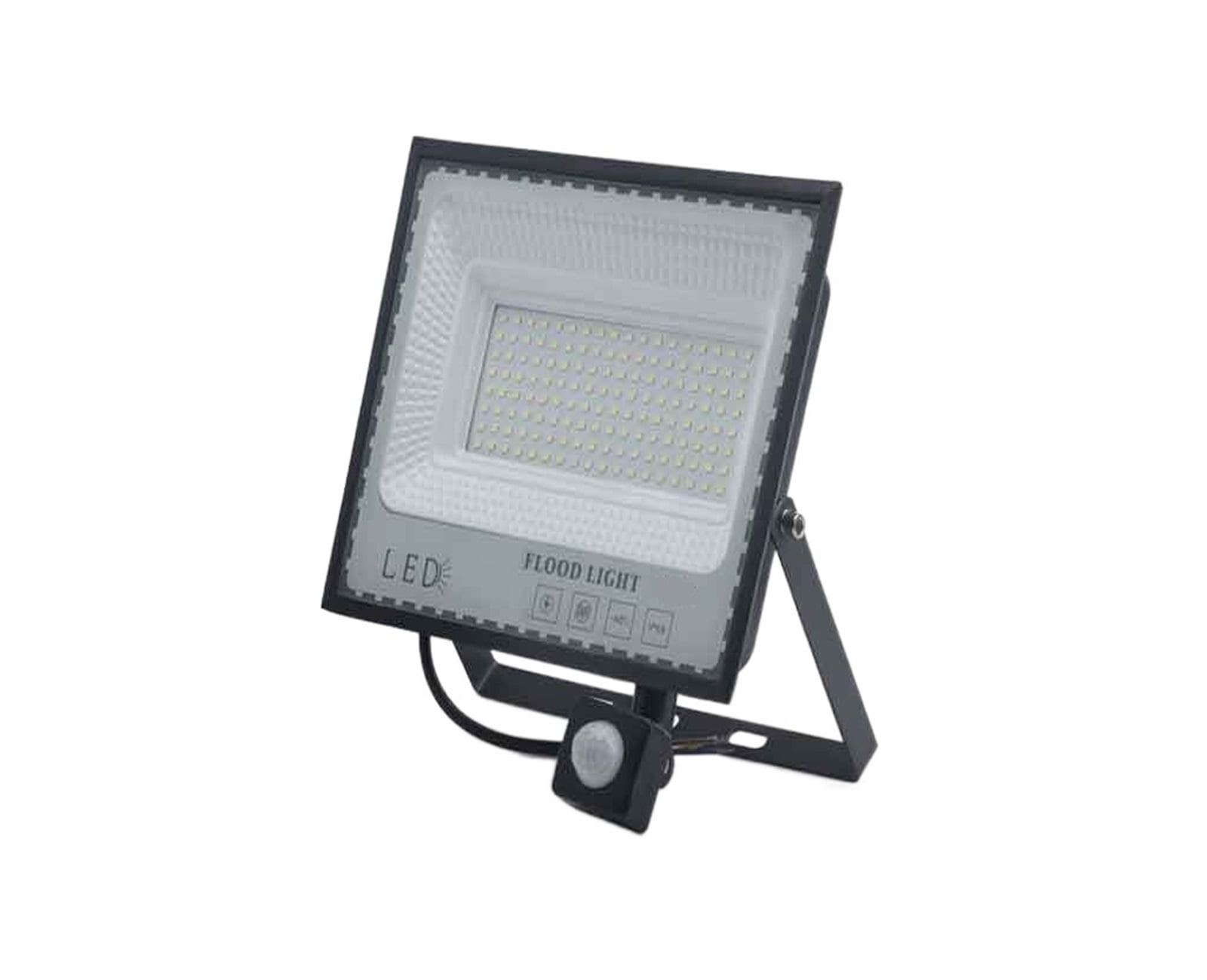 100W LED Floodlights Human Body Sensor Induction Flood Lights Spot Light 50W 30W Adjustable ...