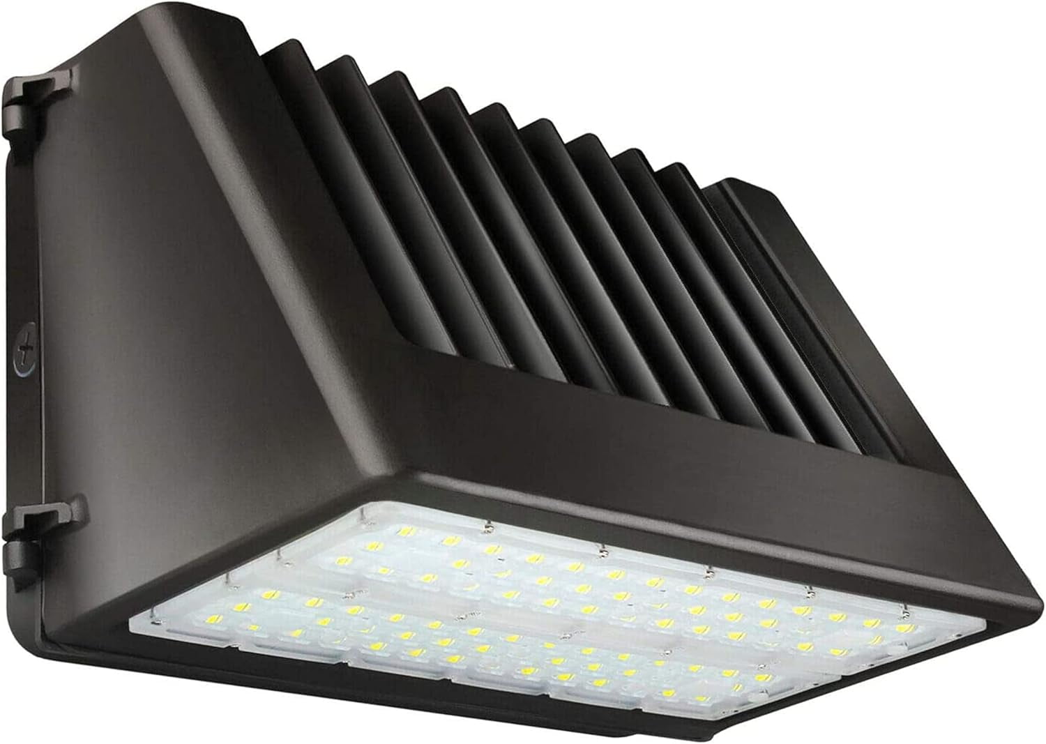 100W LED Full Cut-Off Wall Pack with Dusk to Dawn Photocell, 14000LM ...