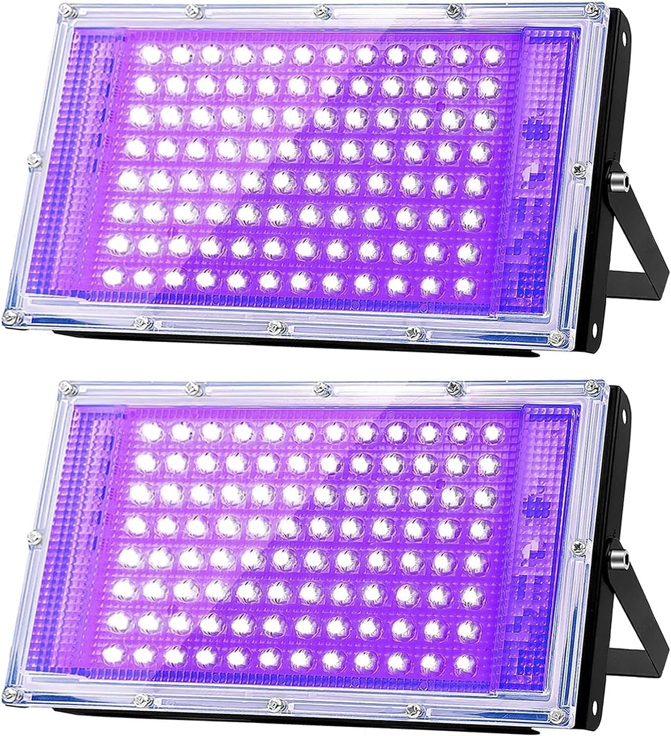 Glostars 100W LED UV Black Light Powerful UV Spotlight, for Christmas ...