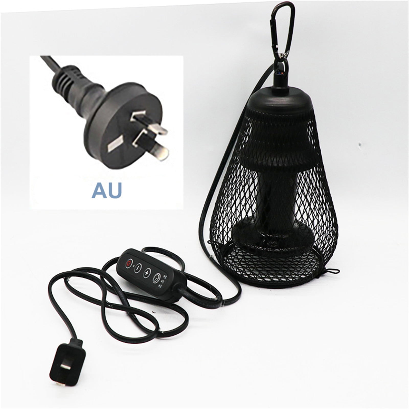 100W Pet Heating Lamp Reptile Ceramic Lamp Dog And Bird Cage Scald ...