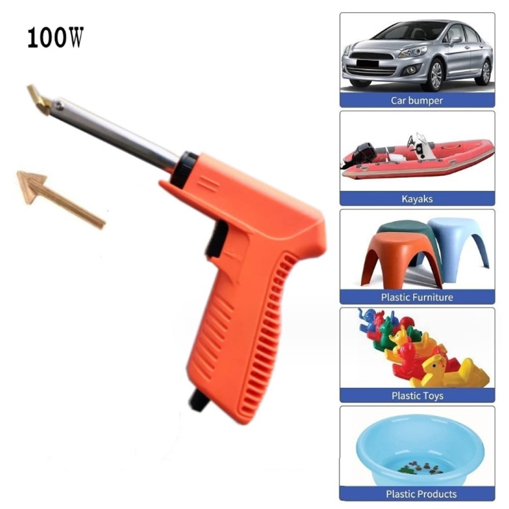 100W Plastic Welding Machine Buffer Soldering Iron Bumper Repair Auto ...