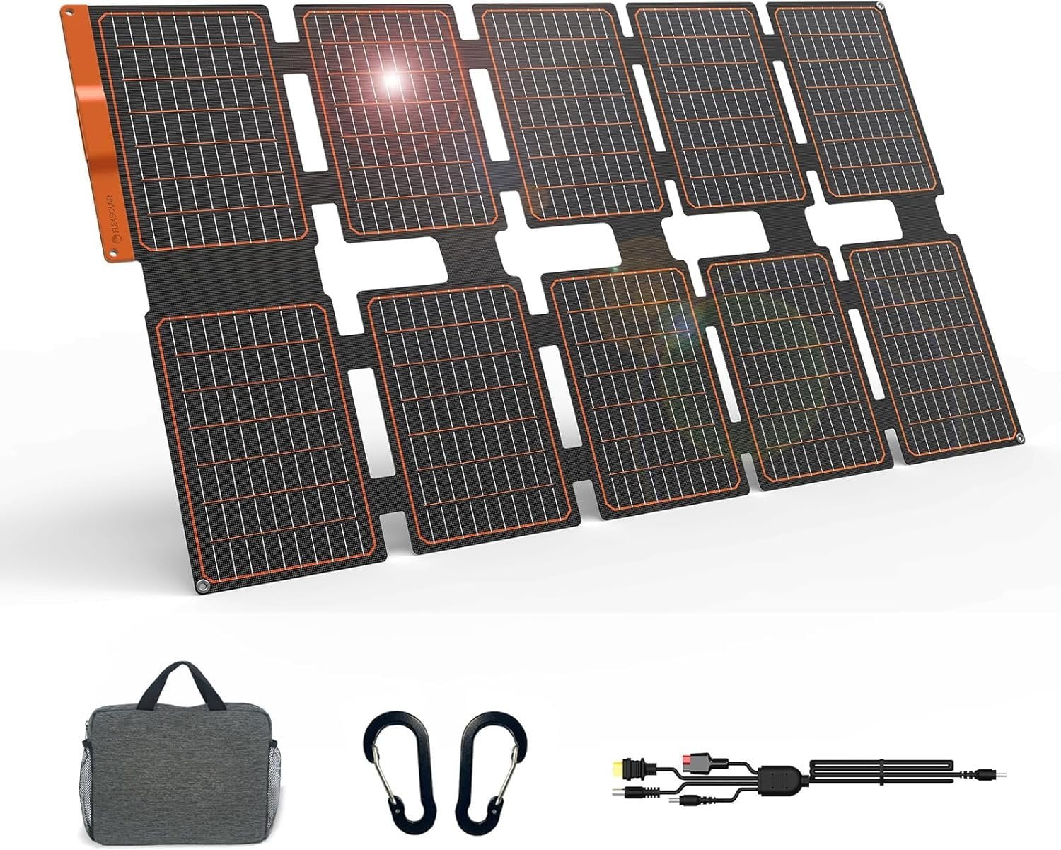 100W Portable Solar Panels Chargers with PD3.0 -C,QC3.0 -A and DC ...